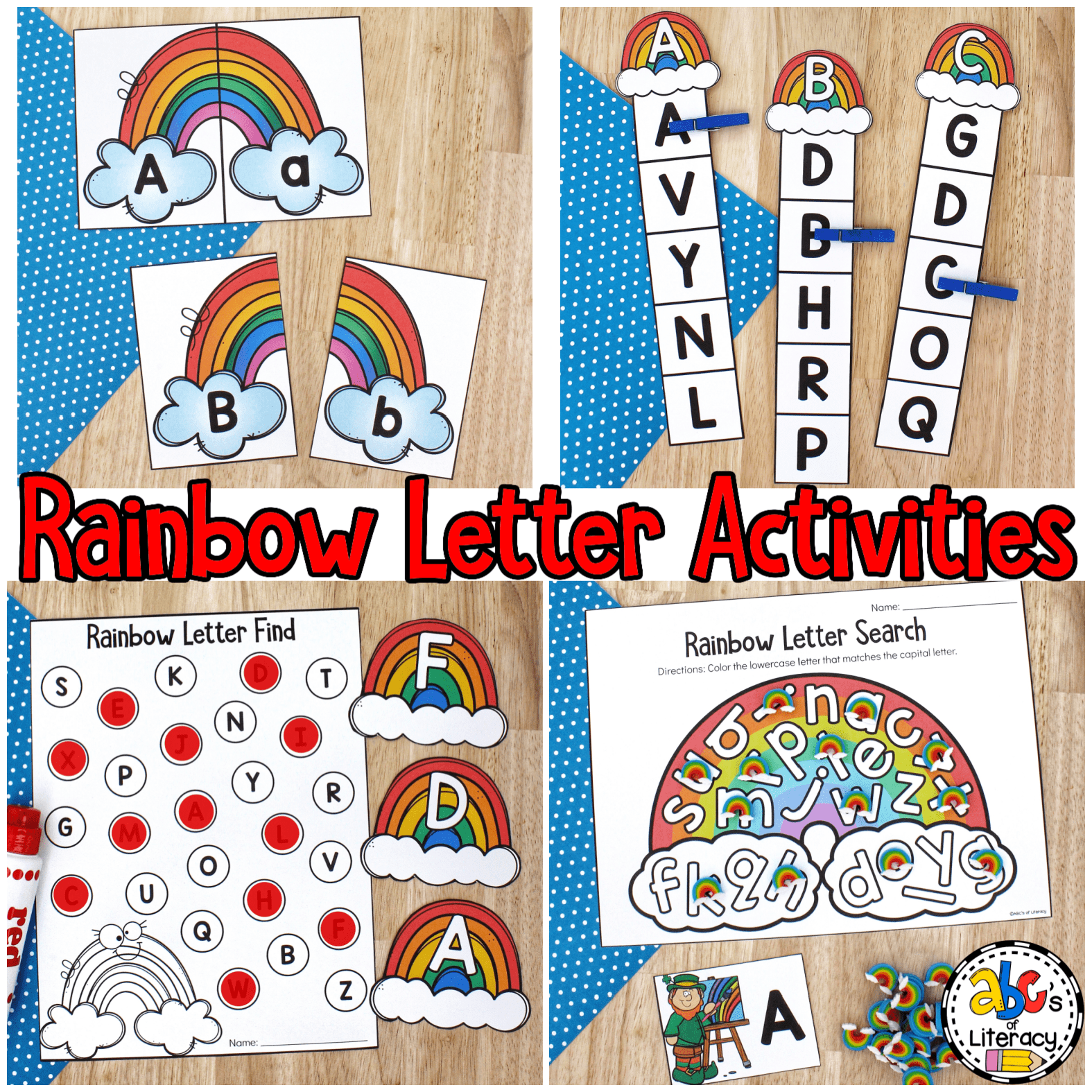 RainbowSquare1 - ABC's of Literacy