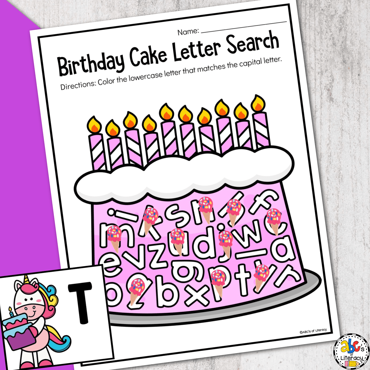 Teaching Letter Recognition