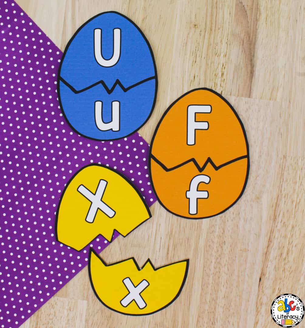 Easter Egg Alphabet Puzzles
