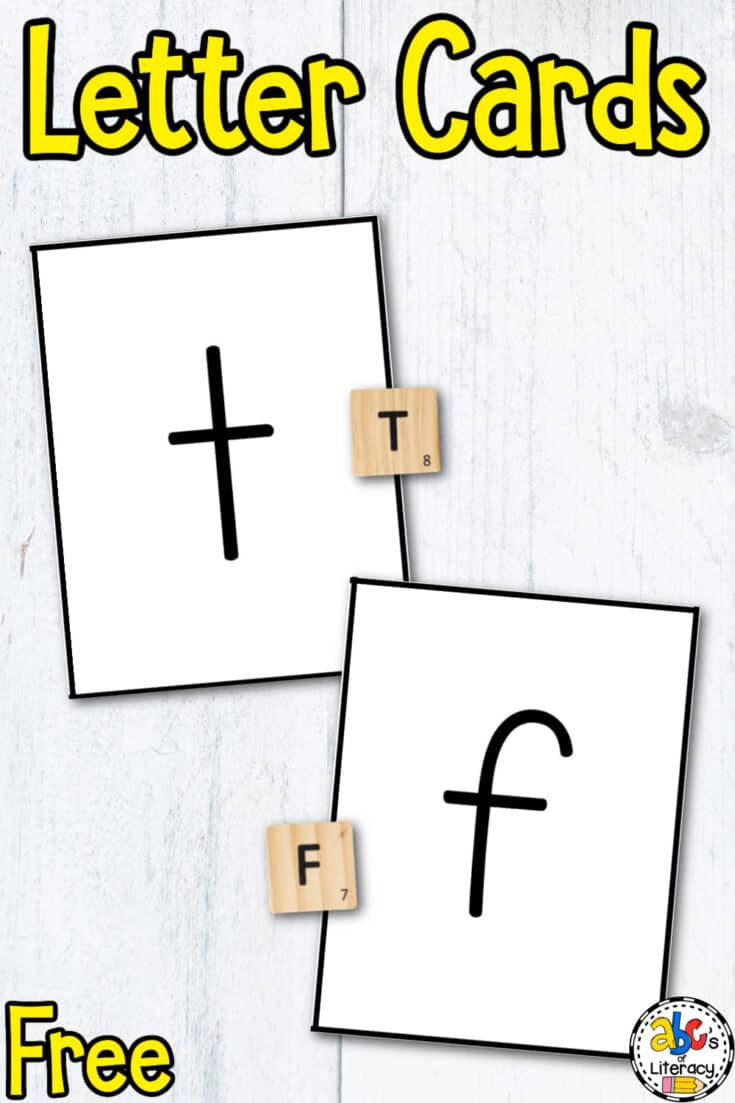 Letter Recognition Cards