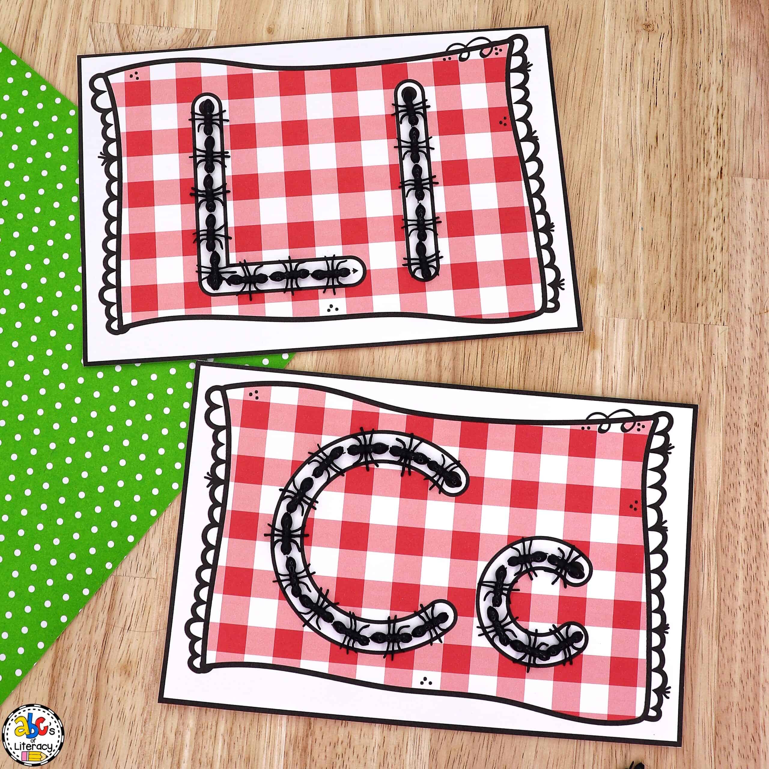Picnic Alphabet Mats