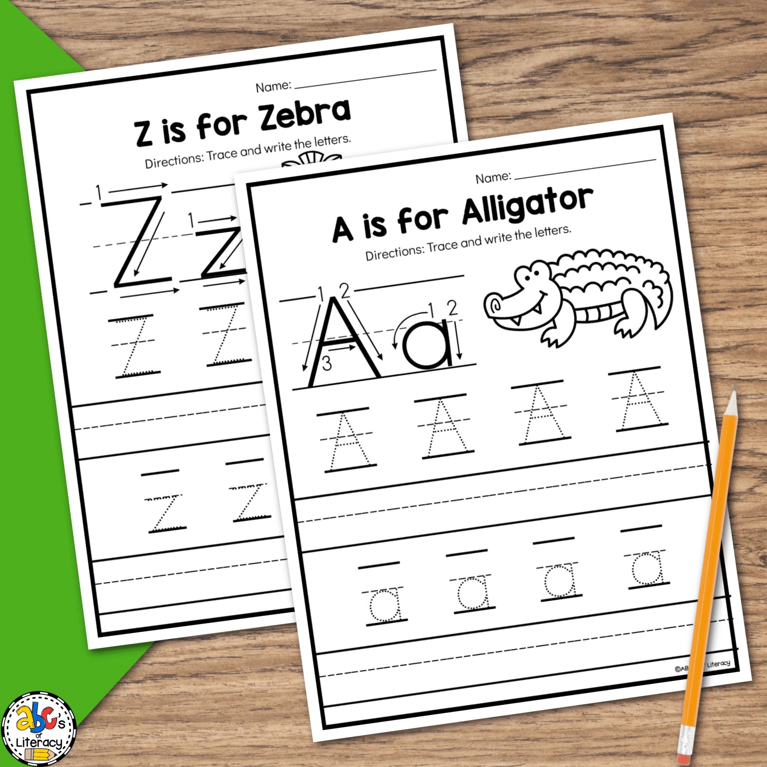 Letter Formation Worksheets Archives - ABC's of Literacy
