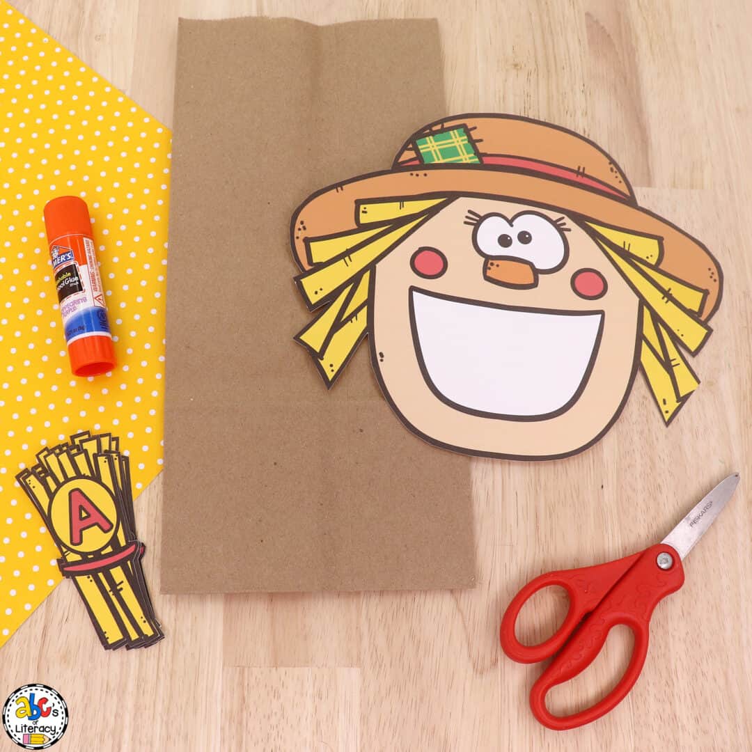 Scarecrow Letter Recognition Activity