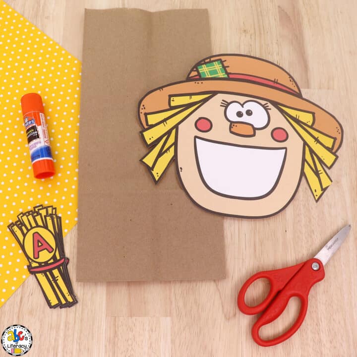 Scarecrow Letter Recognition Activity