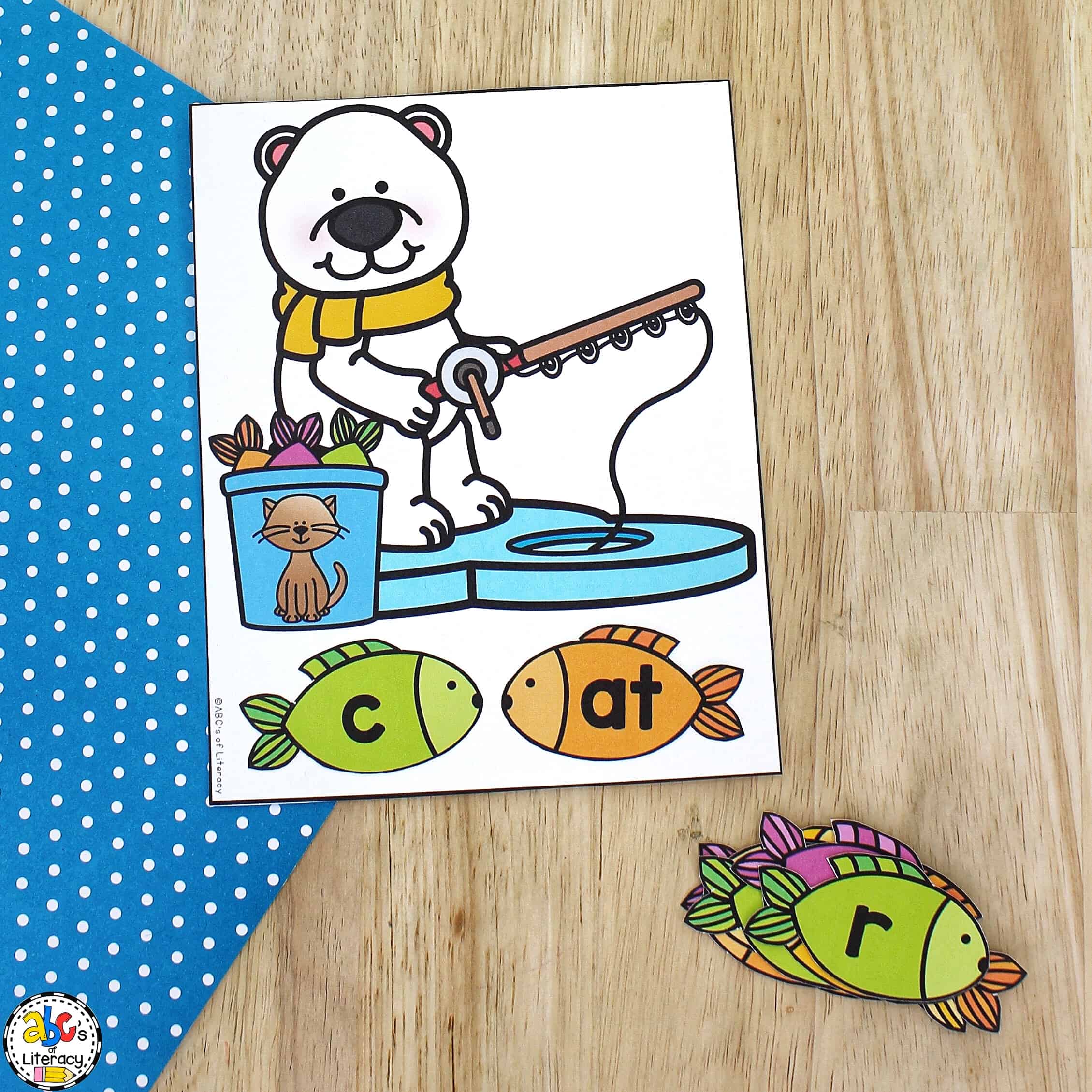 Polar Bear Onset & Rime Activity - ABCs of Literacy