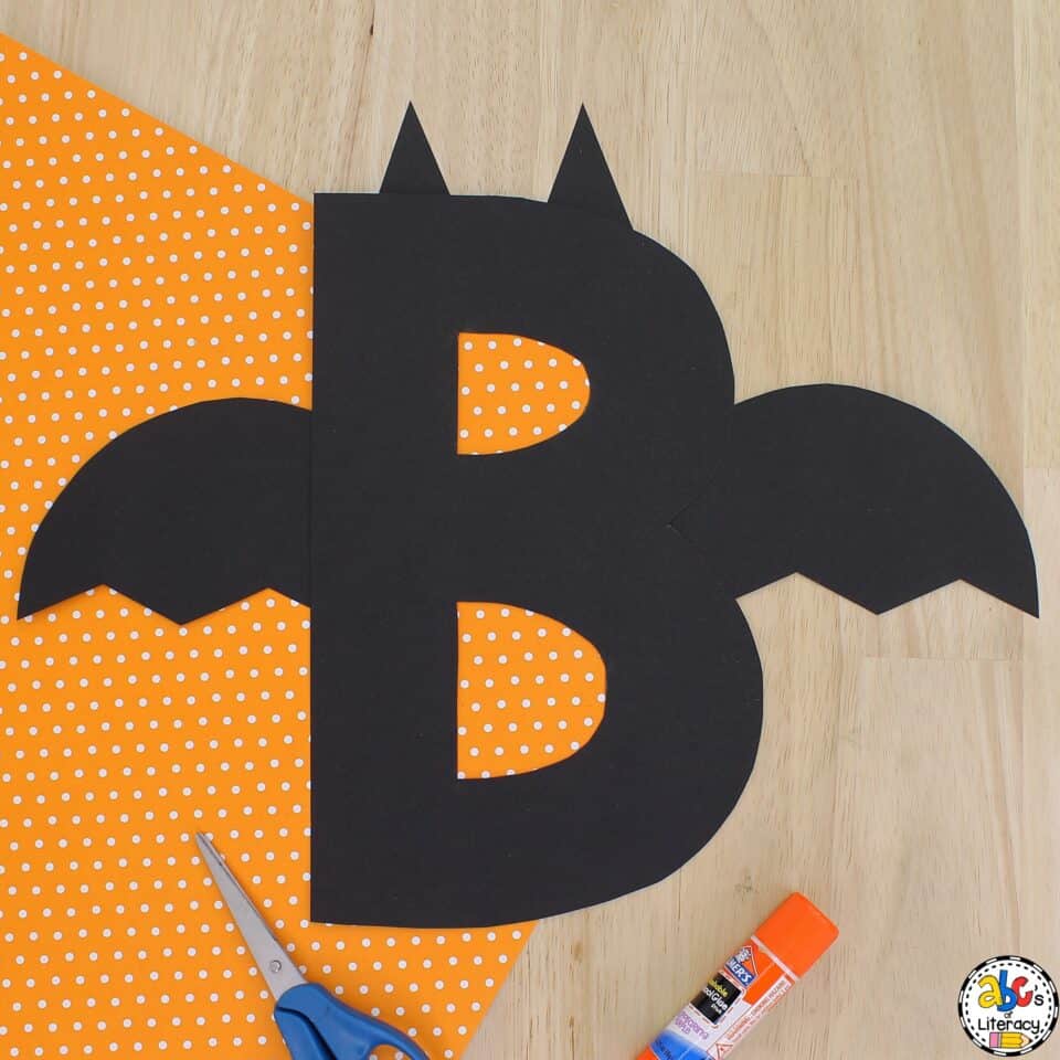 Letter B Bat Craft