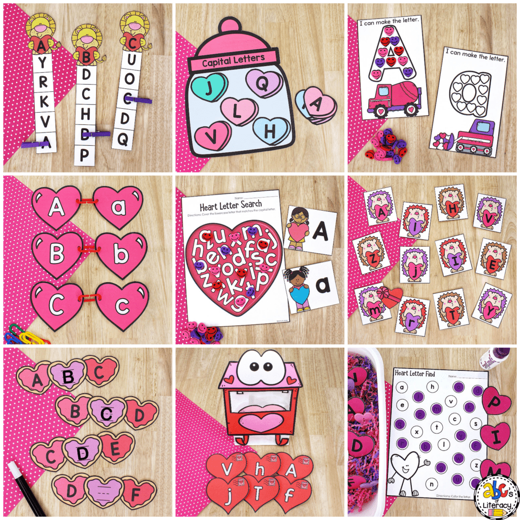 HeartLetterActivities - ABCs of Literacy