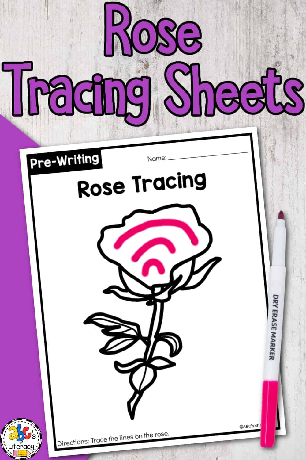 Rose-Tracing - ABCs of Literacy