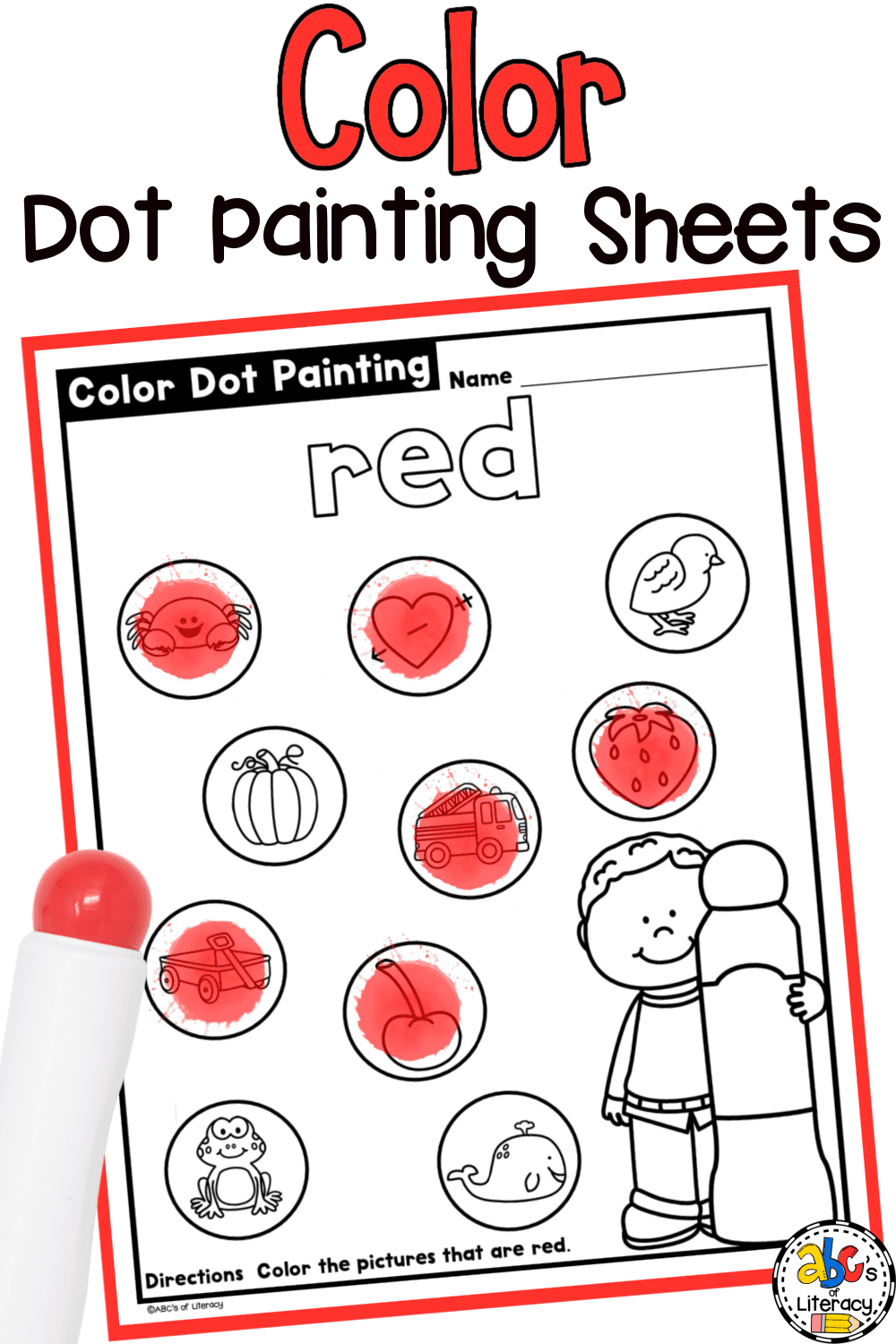ColorDotPaintingPin2 - ABCs of Literacy