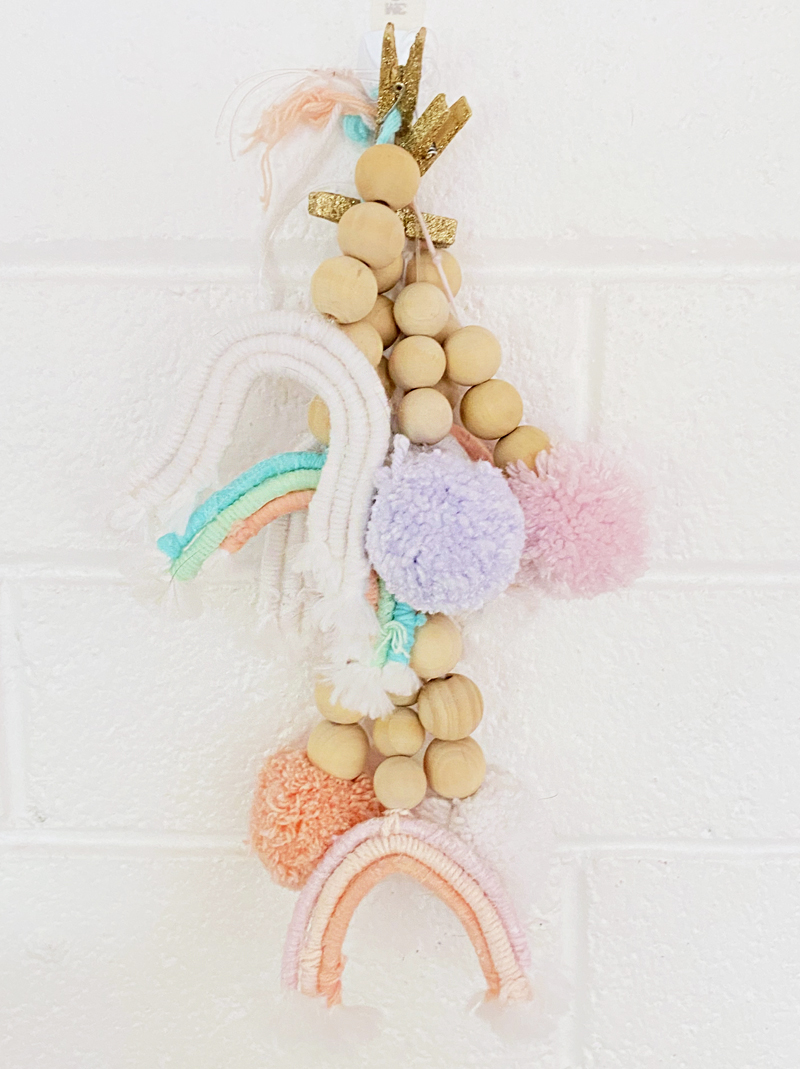 DIY & Make Your Own Macrame Rainbow Essential Oil Diffusers