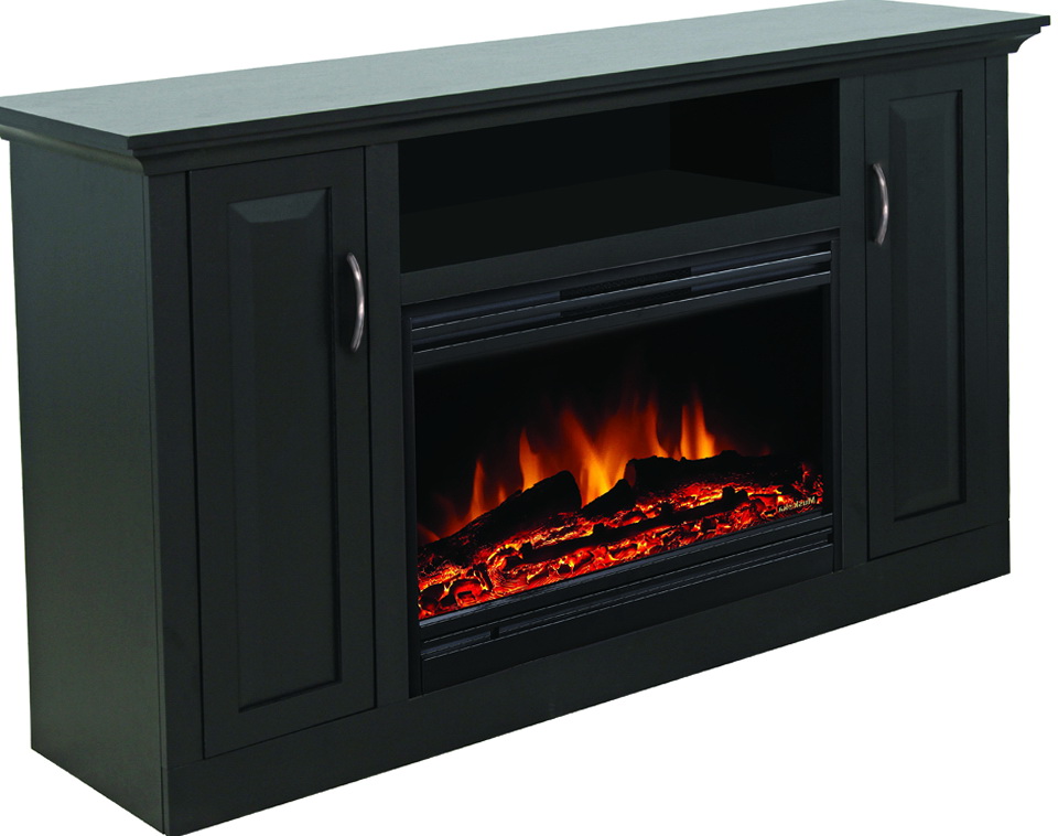 Quality Craft Electric Fireplace Media Unit | Home Design Ideas