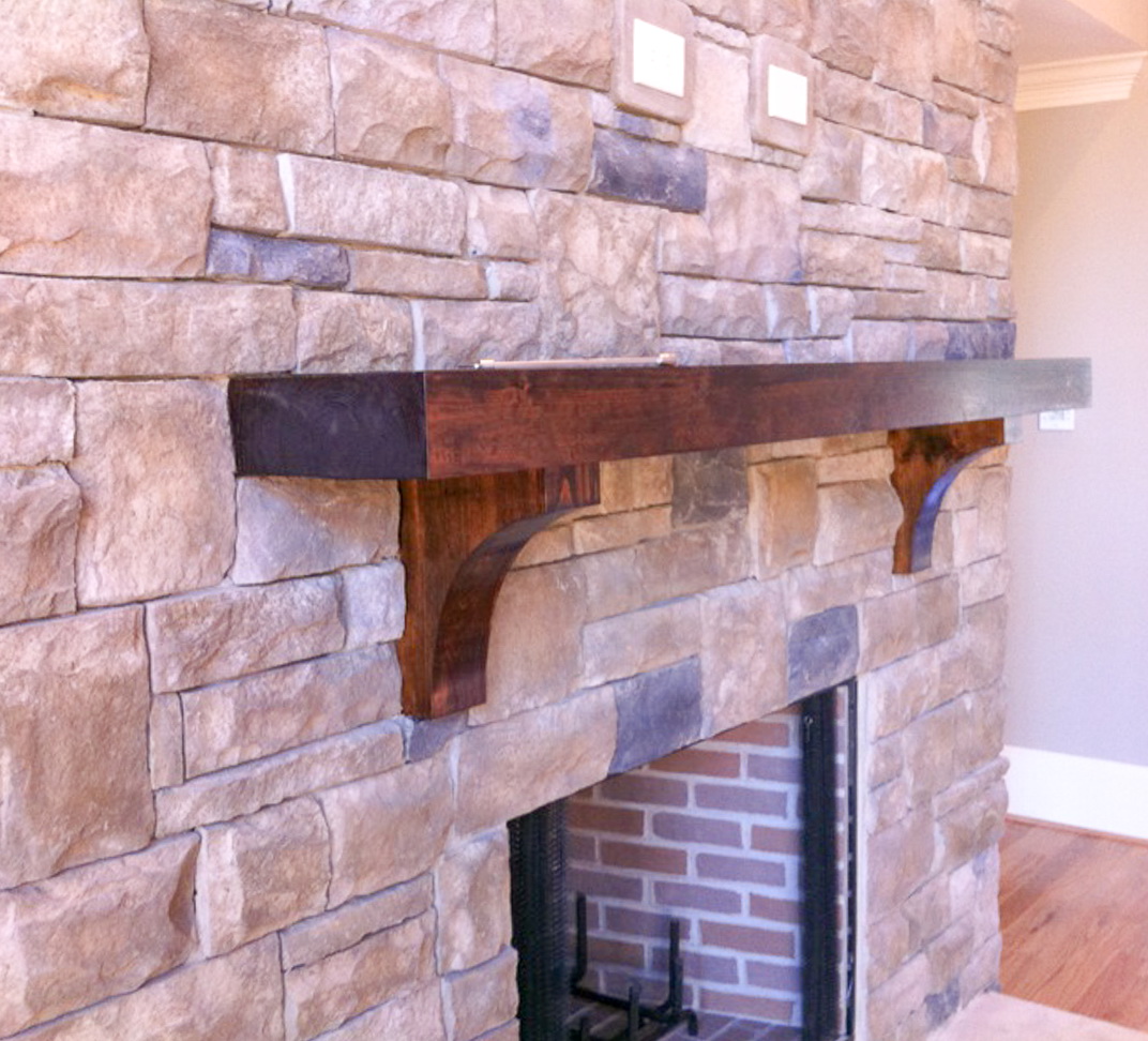 Rustic Fireplace Mantel Corbels | Home Design Ideas