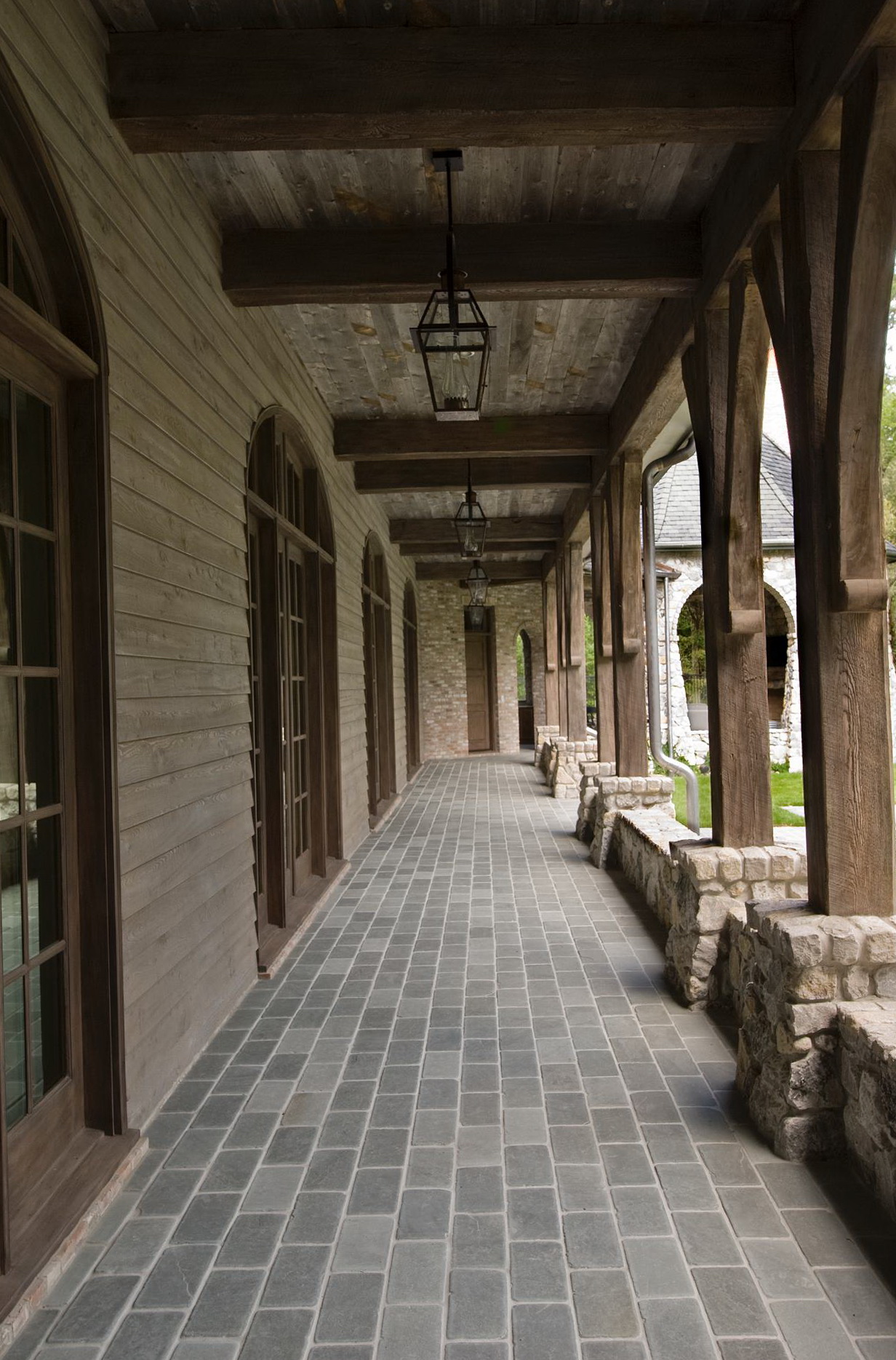 Rustic Front Porch Columns | Home Design Ideas