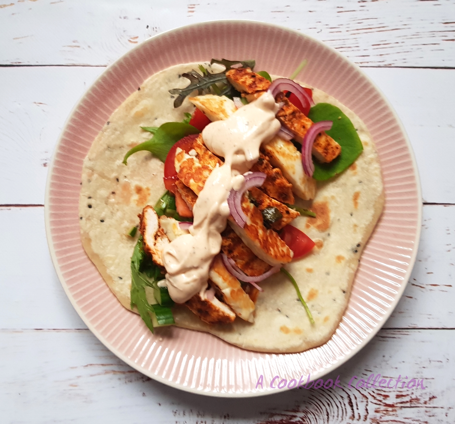 Greek Style Wraps - A Cookbook Collection