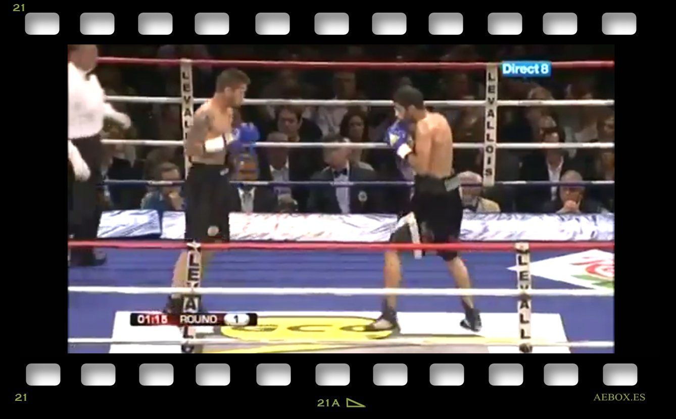 Jorge Pérez coke Vs ali hallab - AEBOX - Asociación española de boxeo