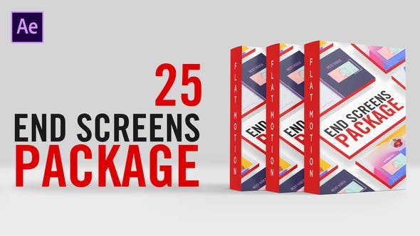 Download Youtube End Screen Package - Videohive - aedownload.com