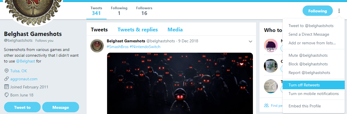 Cleansing Twitter - Tales of the Aggronaut