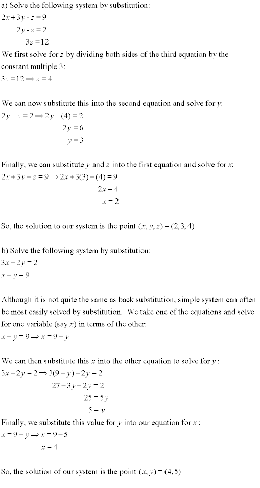 What Are The Methods Of Solving Systems Equations - Tessshebaylo
