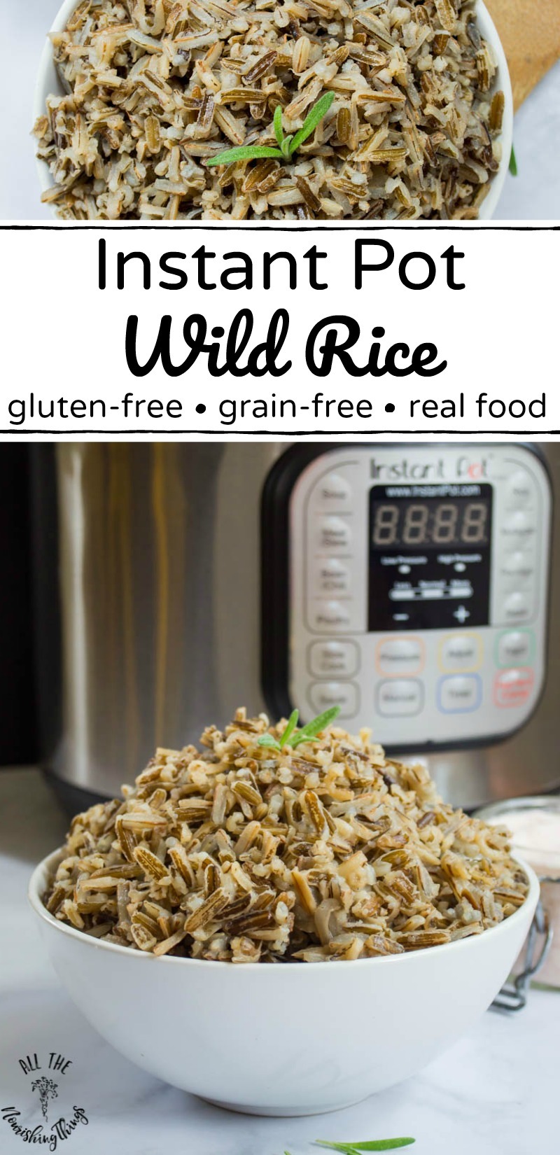 Instant Pot Wild Rice | How To Cook Wild Rice In Your Instant Pot