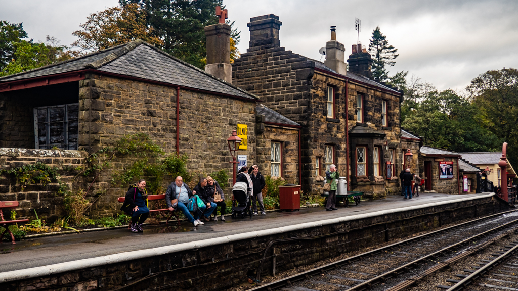 Harry Potter Filming Locations at Goathland Station, Yorks | Almost Ginger
