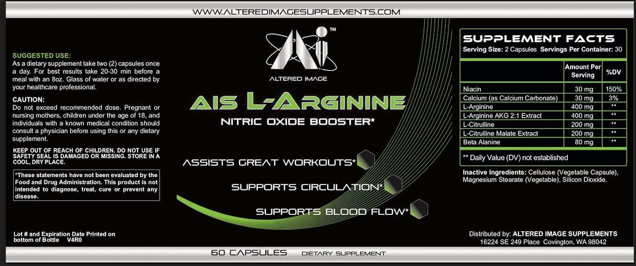 Altered Image Supplements – Altered Image Supplements