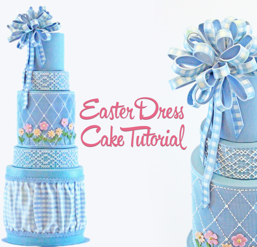 Easter Dress Cake Tutorial - American Cake Decorating