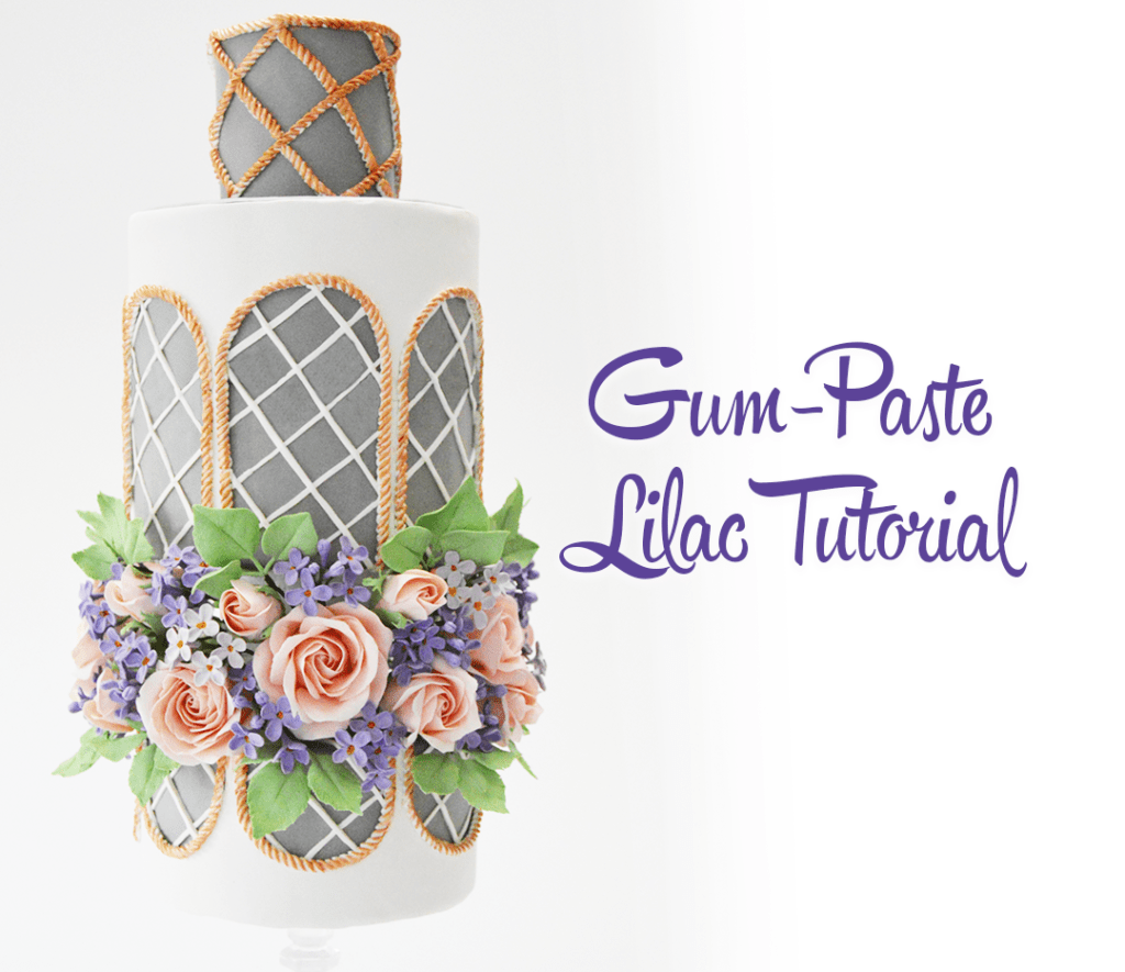 Gum Paste Lilac Tutorial - American Cake Decorating