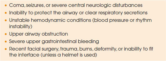 Noninvasive Ventilatory Support Modes | Anesthesia Key