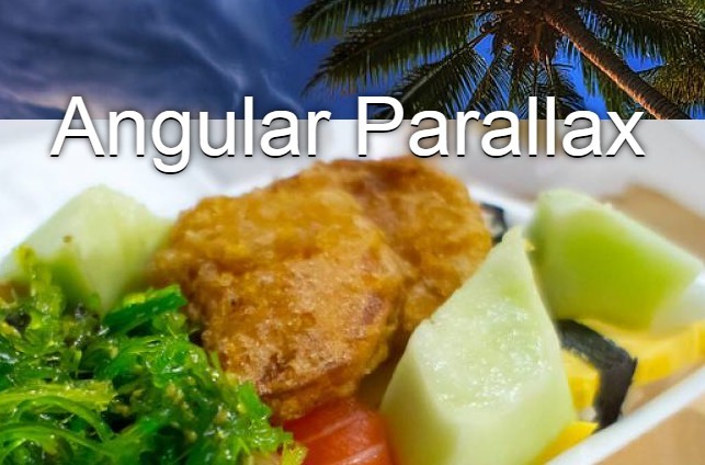 Angularjs Module For Parallax Scrolling Effects Angular Parallax Angular Script