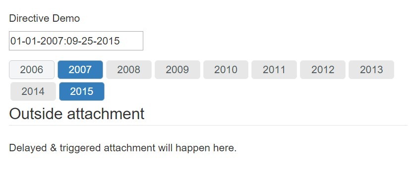 Inline Year Selector With Range Support For Angular Angular Script