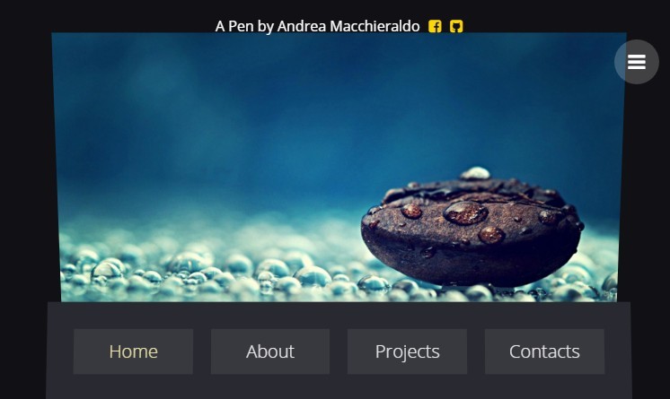 Simple 3D Menu With CSS3 and AngularJS | Angular Script