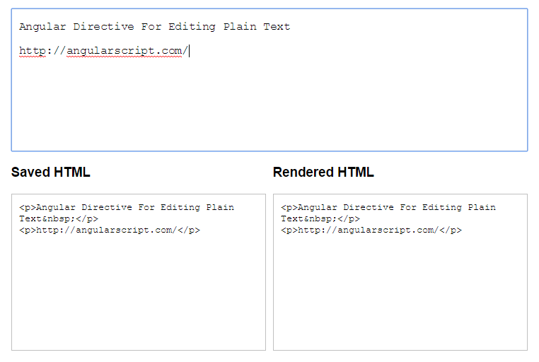 Angular Directive For Editing Plain Text | Angular Script