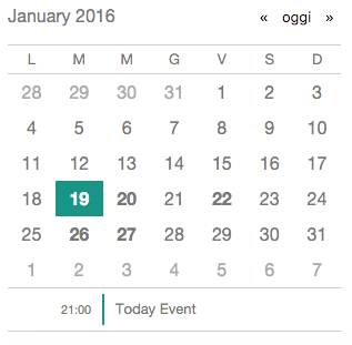 AngularJS Tiny Calendar Directive | Angular Script
