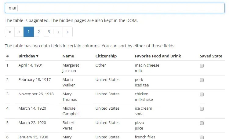 Angularjs Table With Double Sorting Angular Script 