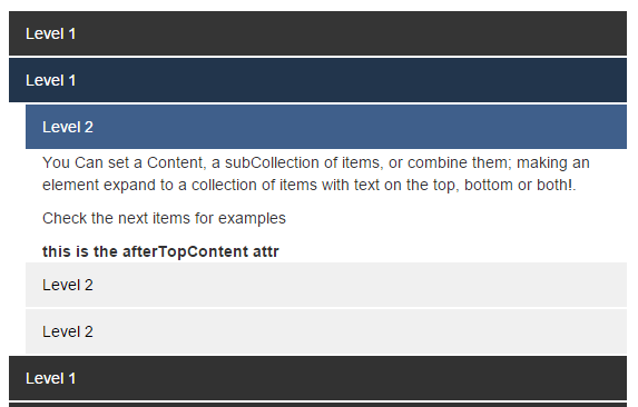 Multilevel Accordion Menu For Angurlarjs Siraccordion Angular Script