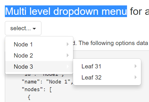 Angular Multi Level Dropdown Menu Direcitve Angular Script