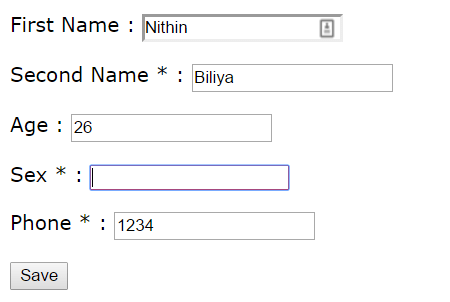 Set Focus On Invalid Field For Angular | Angular Script