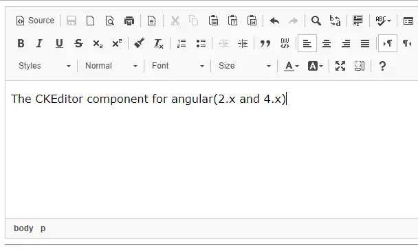 Ckeditor Component For Angular 24 Angular Script