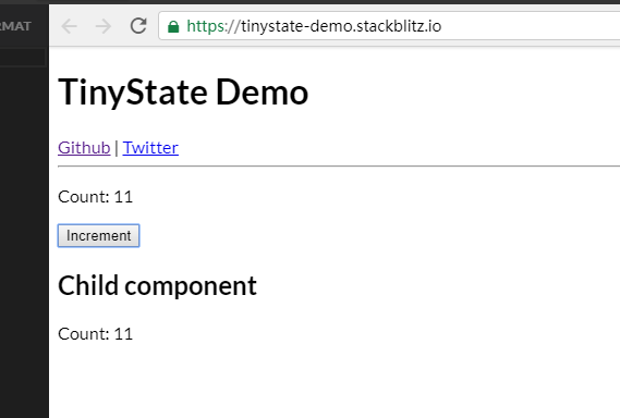 Powerful State Management Library For Angular - tinystate | Angular Script