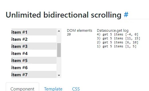 Infinitevirtual Scroll For Angular Ngxuiscroll Angular Script