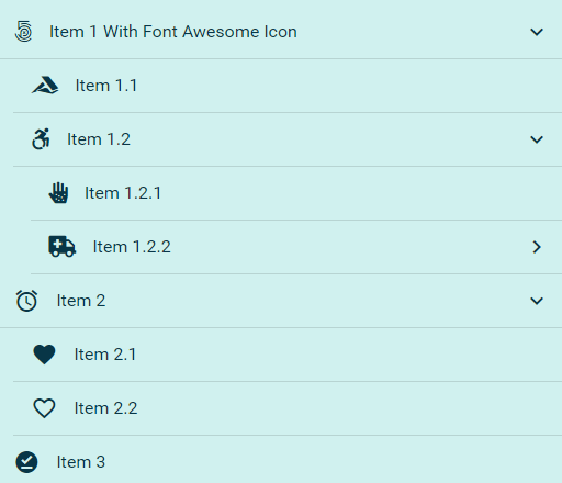 Material Multi-Level Menu for Angular | Angular Script