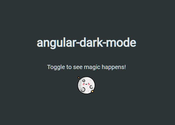 Dark Mode Toggle For Angular App Angular Script