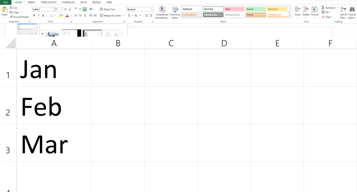 Ann's Blog | Formatting Months, Days, and Years in Excel
