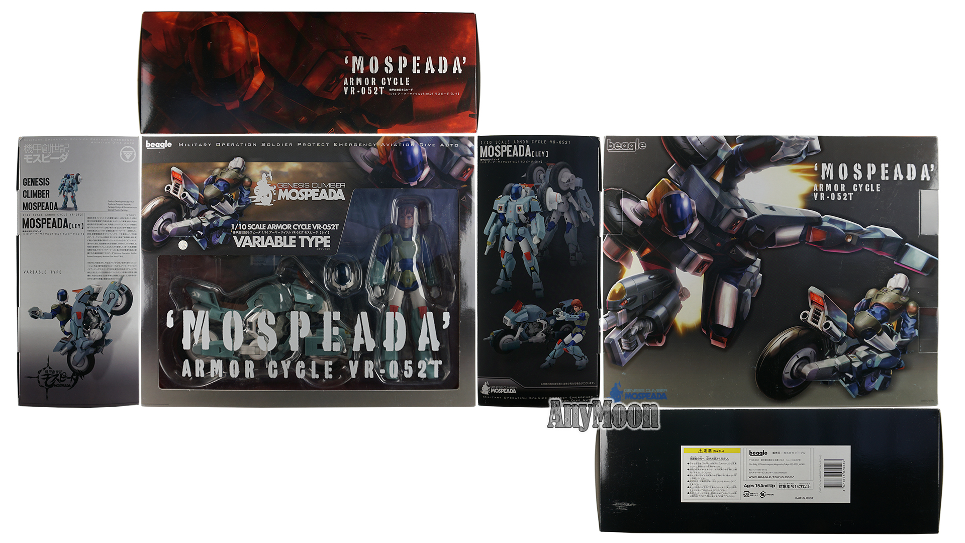 Beagle 1/10 Ride Armors & Toynami Masterpiece Cyclones – Scorched Earth ...