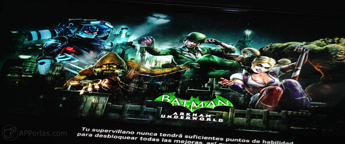 Conviértete en el villano de Gotham City en Batman: Arkham Underworld