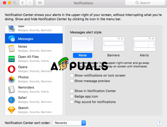 47+ How To Turn Off Imessage Notification On Mac Today | Hutomo