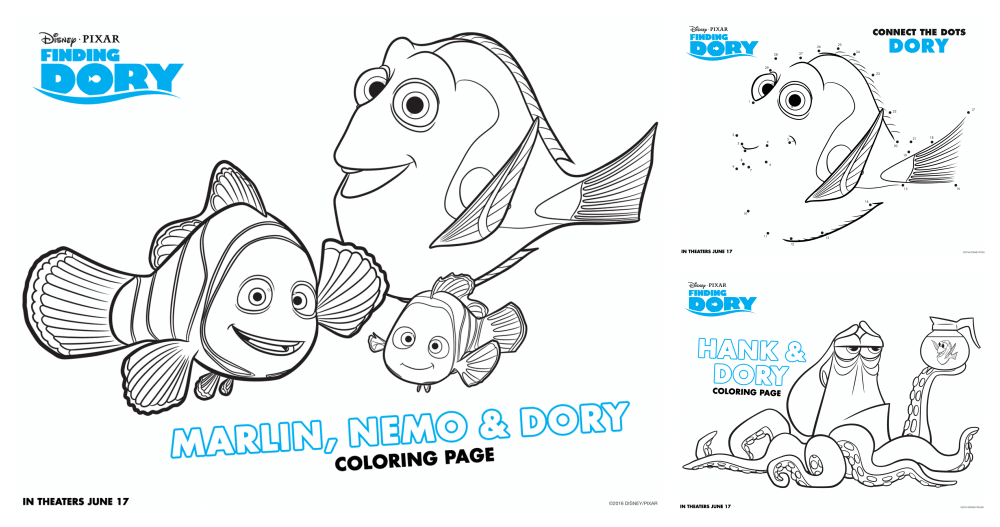 Finding Dory Printables Finding Dory Printable Mobile