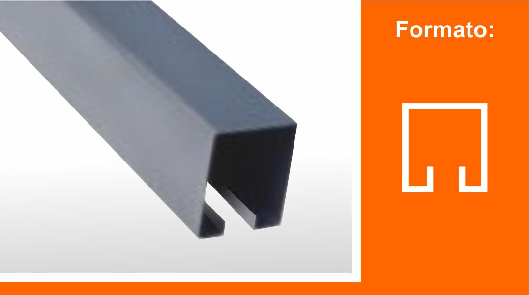 PERFIL GUIA G DUPLA SUPERIOR - Araguafer