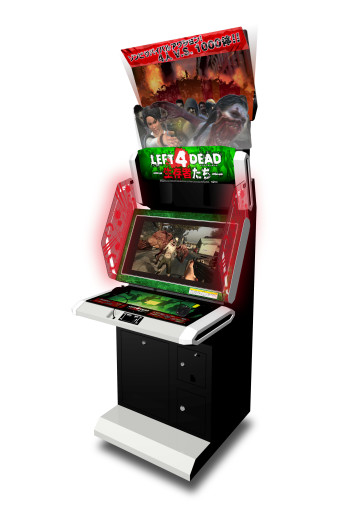 Arcade Heroes Left 4 Dead Characters & Better Cabinet Shot - Arcade Heroes