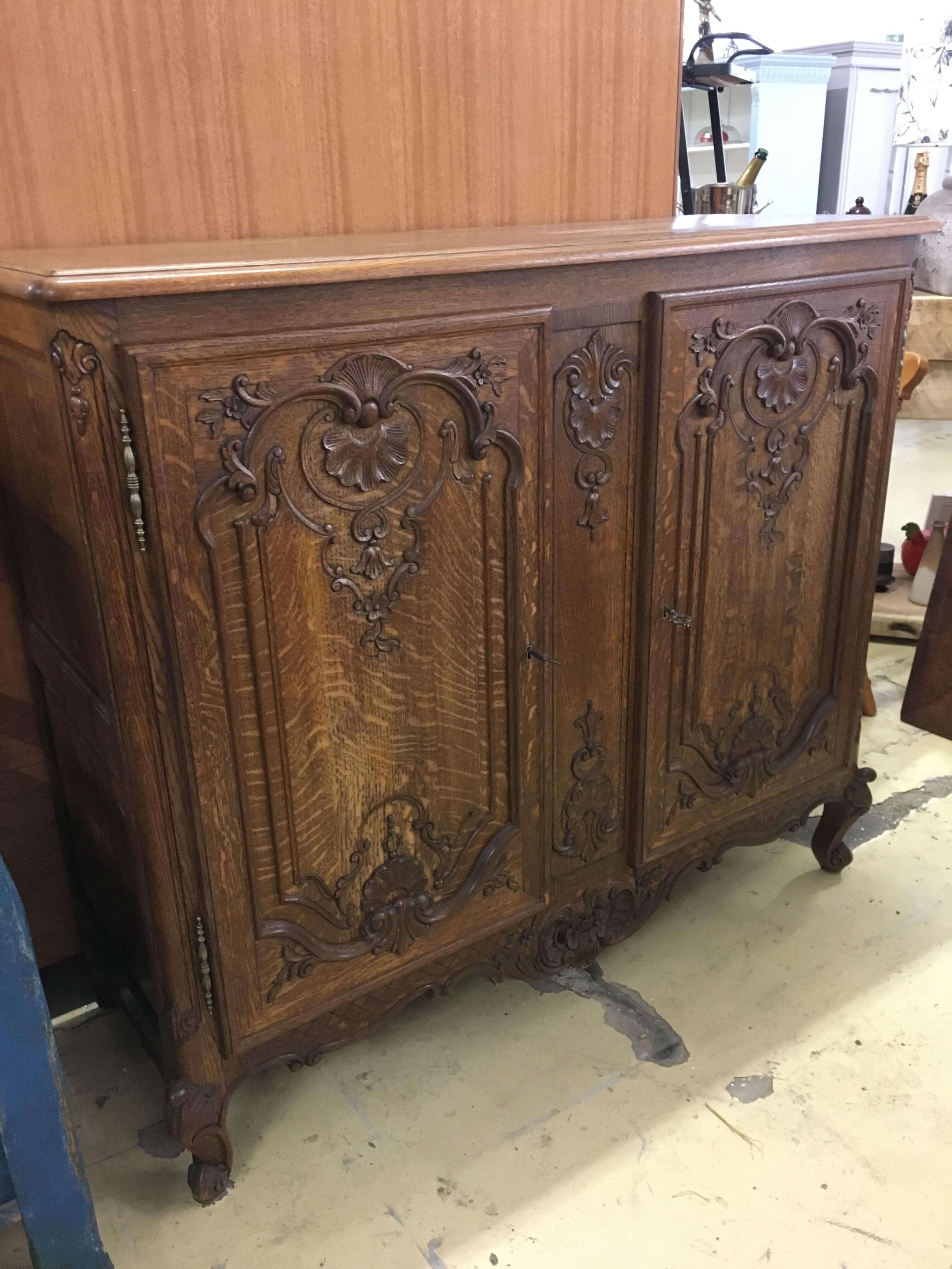 Sideboard, Vintage French oak. — Ark Vintage - Vintage, Retro, Urban ...